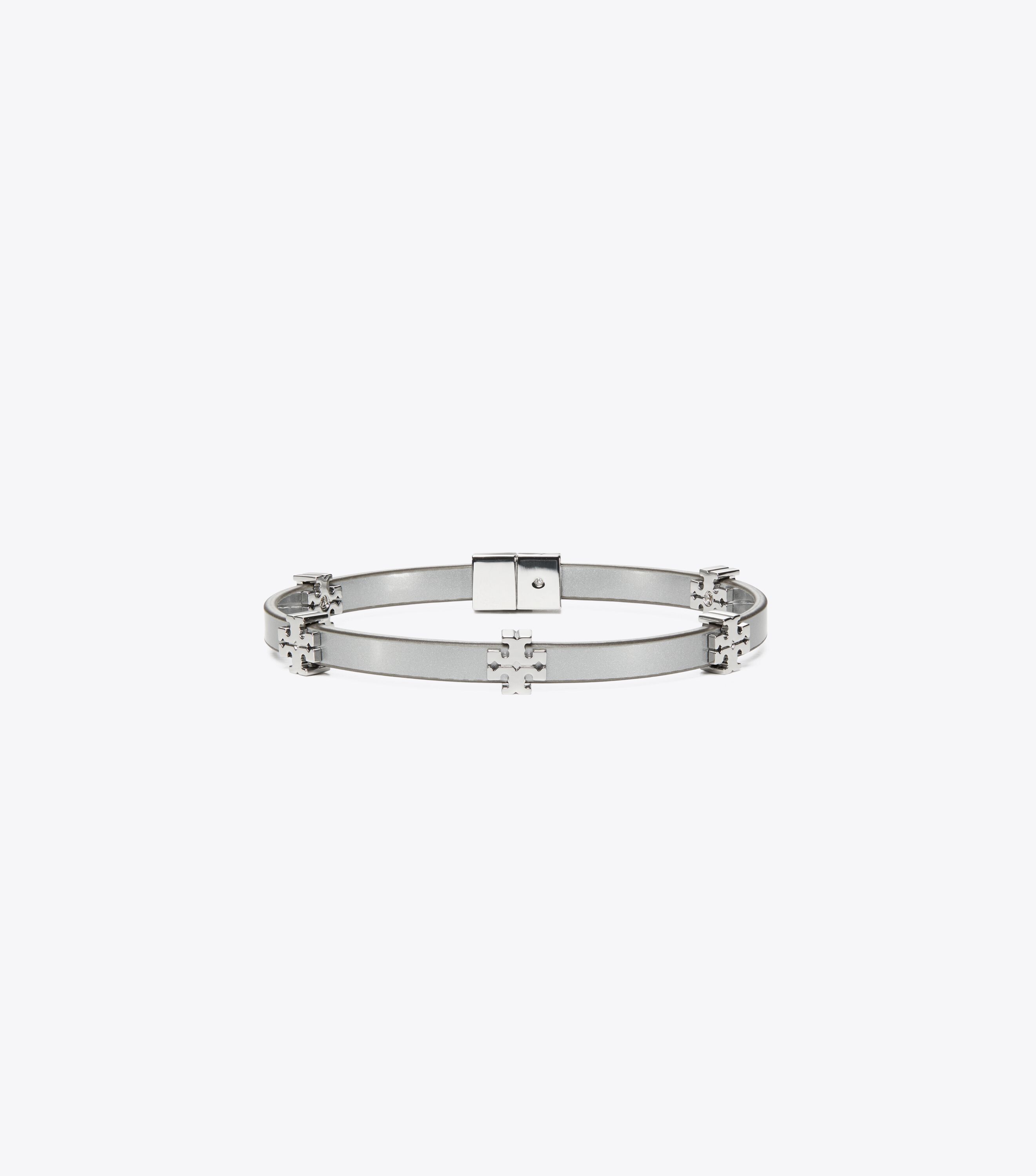 Tory burch silver bangle store