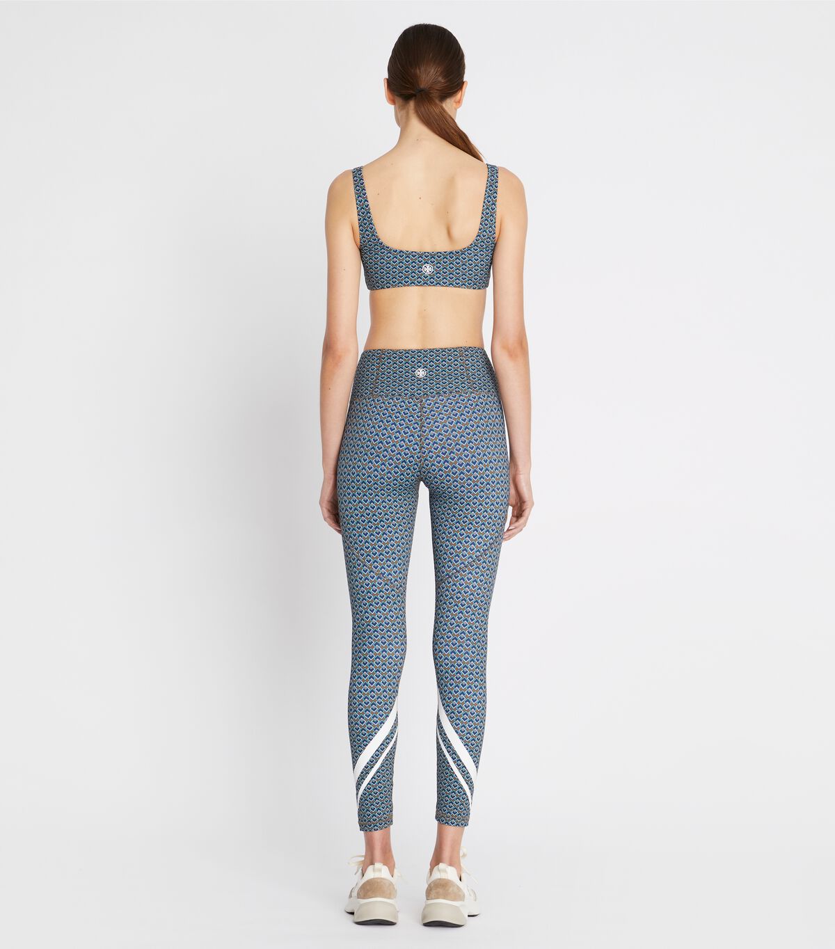 Tory Burch Printed Scoop Back Bra Tory Burch Uae