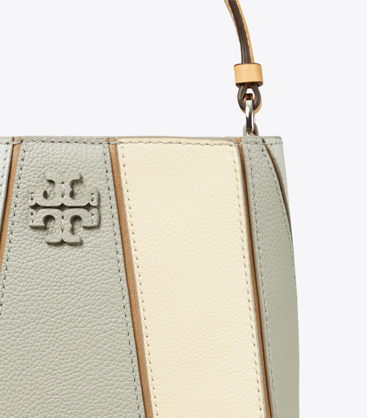 Tory Burch Small McGraw Colorblock Bucket Bag | Tory Burch UAE