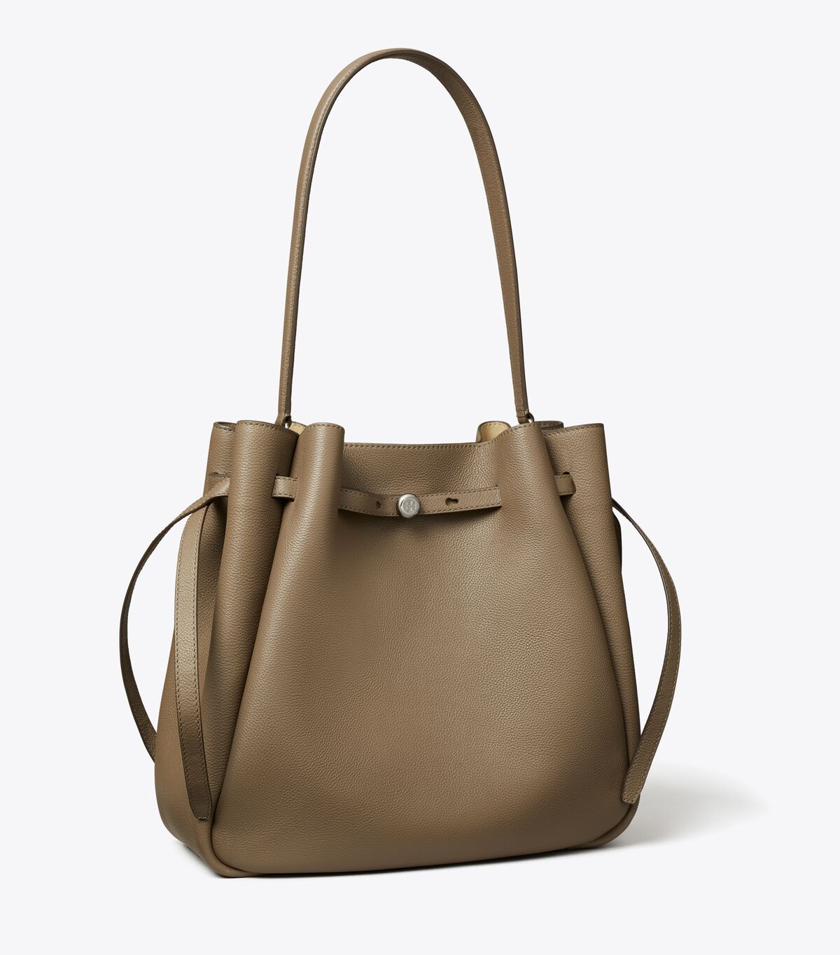 Large Romy Bucket Bag, Wild Mushroom | Tory Burch UAE