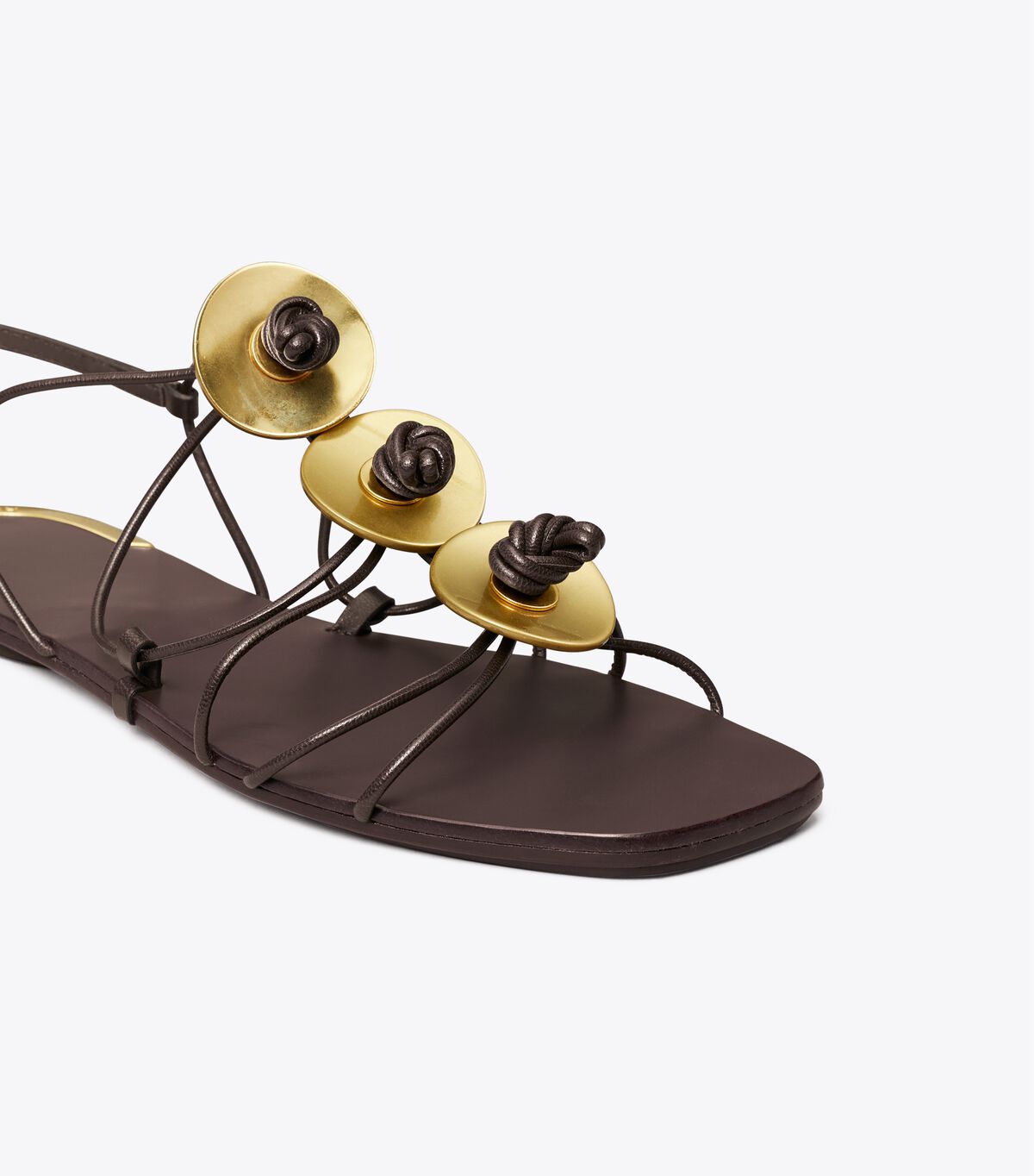 Knotted Sandal, Coconut | Tory Burch UAE