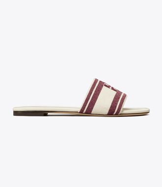 Double T Jacquard Slide | nov-sale-employees-40-to-60 | Tory Burch