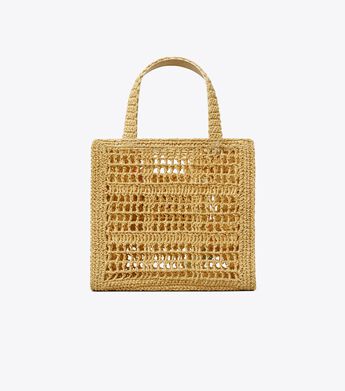 Mini Ella Embellished Hand-Crocheted Tote | Totes | Tory Burch