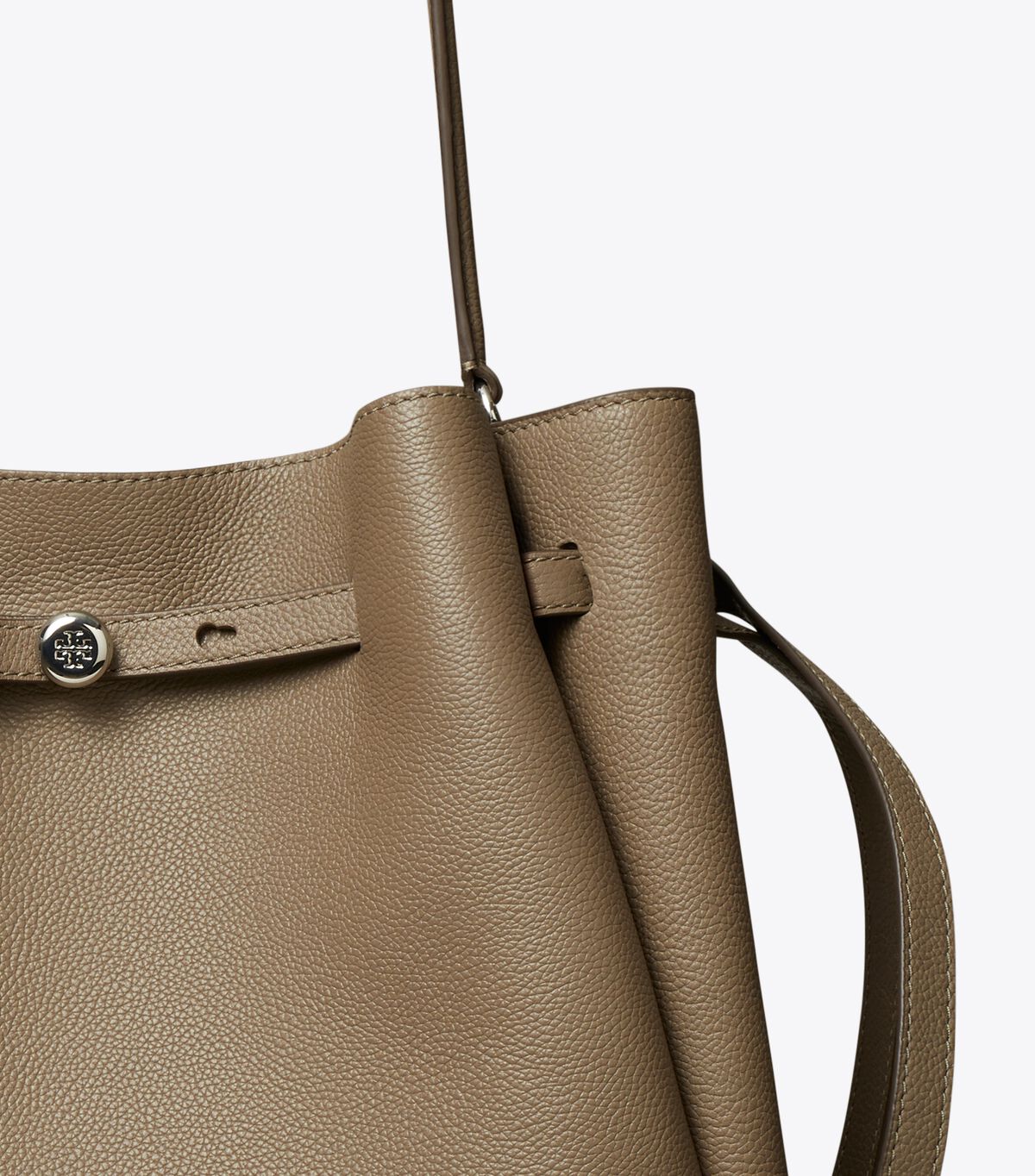 Large Romy Bucket Bag, Wild Mushroom | Tory Burch UAE